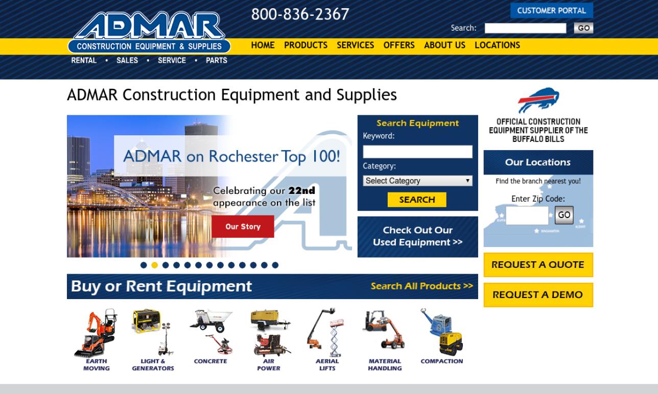 Admar Supply Company Inc. | Hydraulic Lift Manufacturers