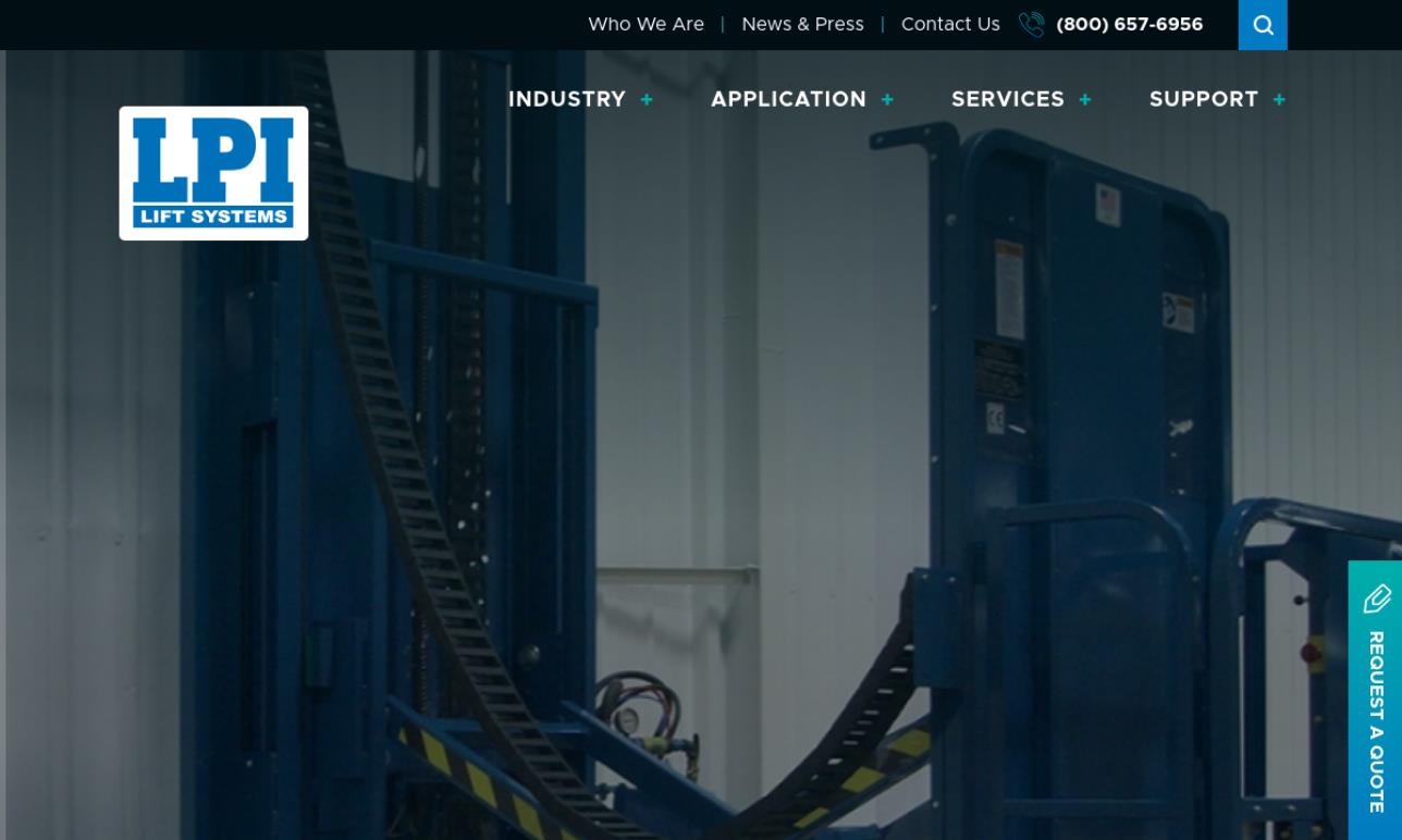 LPI Lift Systems™ | Hydraulic Lift Manufacturers